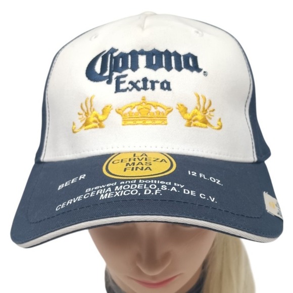 Accessories | Corona Extra Beer Strap Back Black White Mexico Beer ...
